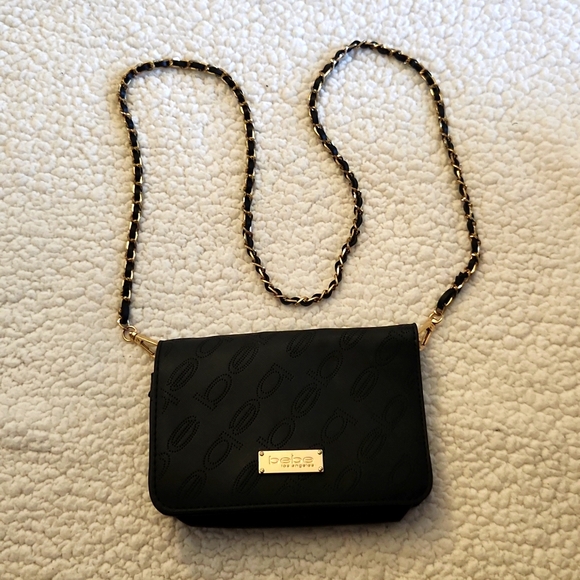 bebe | Bags | Bebe Black Purse With Chain | Poshmark